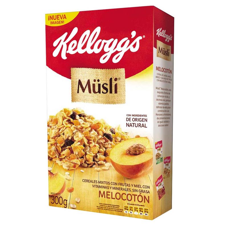 Cereal Musli Melocotón X300g Tiendas Metro