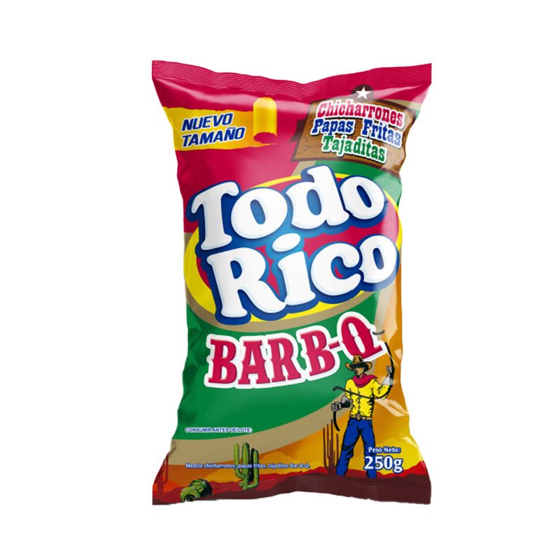 Mezcla todo rico bbq x250g - Tiendas Metro