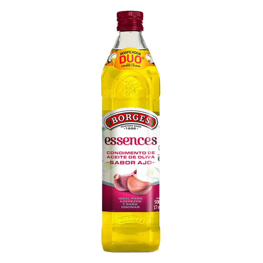 Aceite Borges oliva sabor ajo x500ml | Tiendas Jumbo