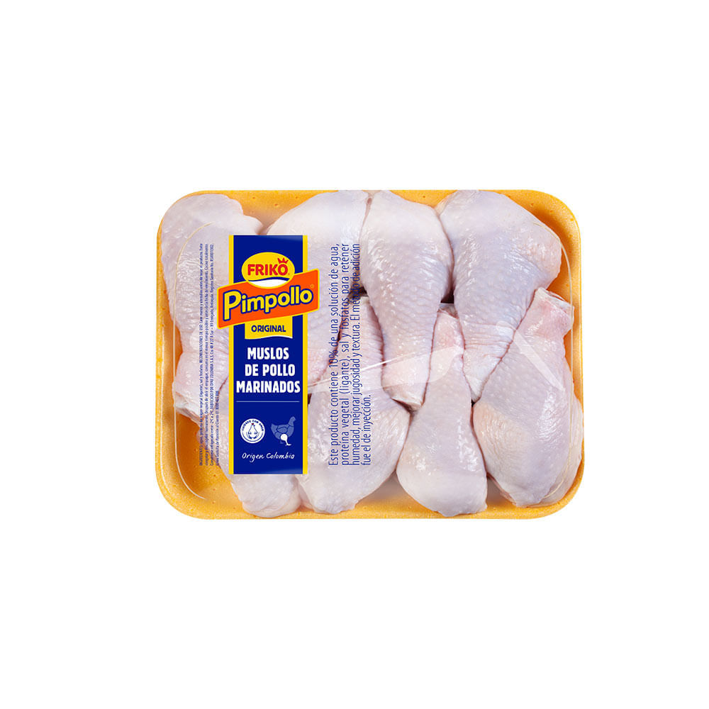 Muslos de pollo Pimpollo x8und x1100g - Tiendas Metro