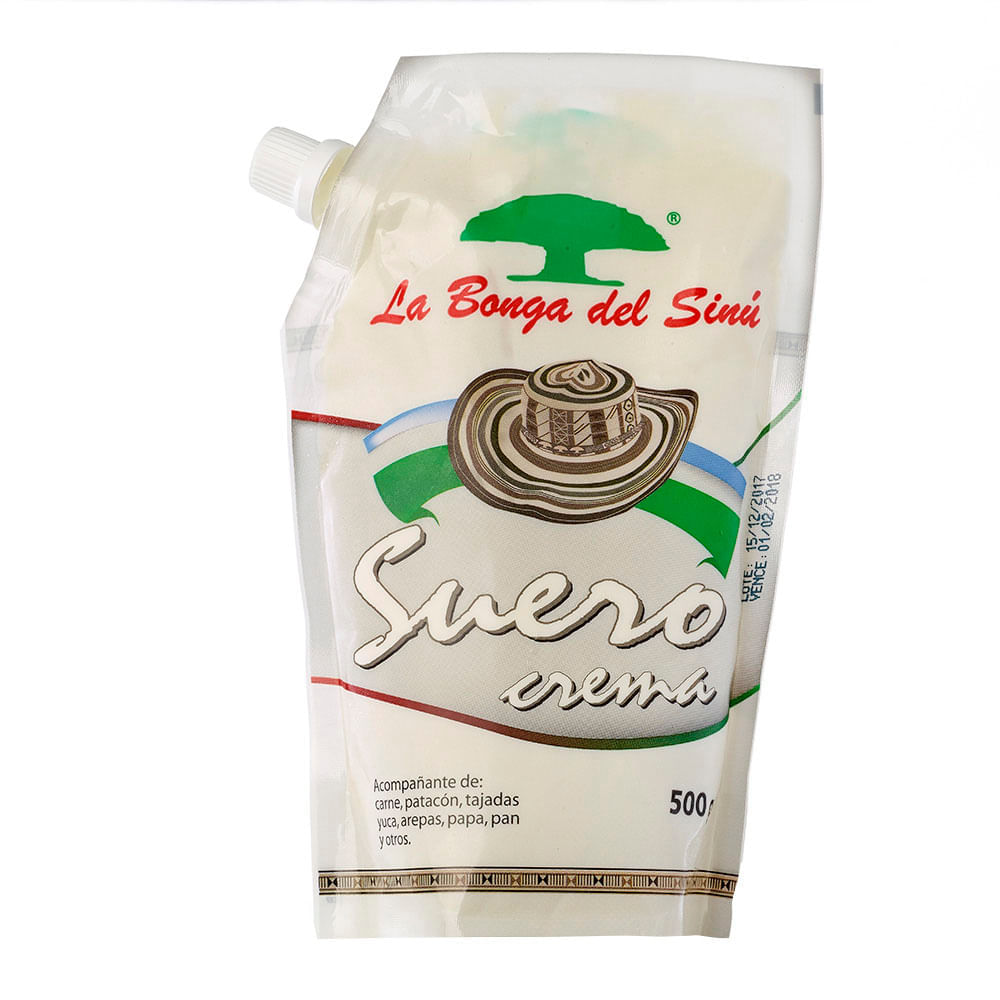 Suero La Bonga Del Sinú Crema Doypack X500g Tiendas Jumbo