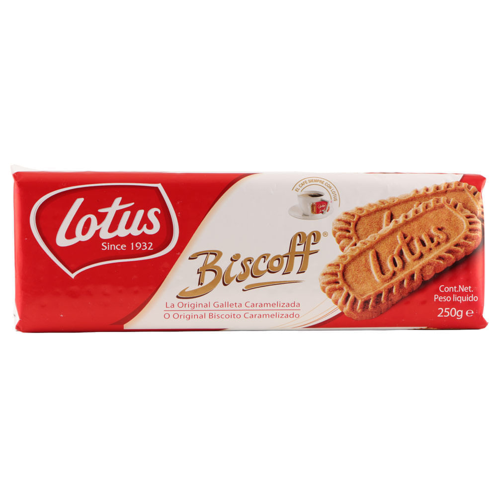 Galletas Lotus Biscoff caramelizada x 250g - Tiendas Jumbo