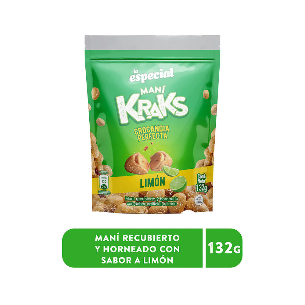 Maní La Especial limón x132g | Tiendas Jumbo