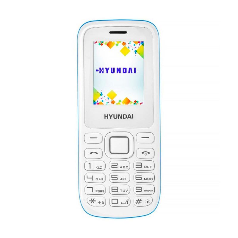 Celular Hyundai L285 dual sim 4G blanco - Tiendas Metro