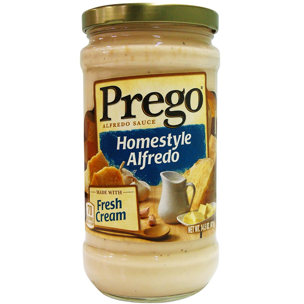 Salsa Prego blanca para pasta Alfredo x 411g - Tiendas Jumbo