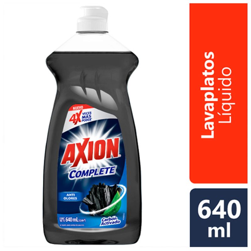 Lavaplatos Líquido Axion Carbon x640ml - Tiendas Metro