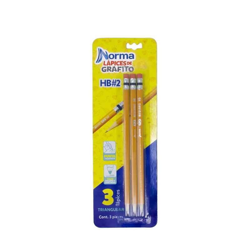 Lapiz de grafito Blister triangular x 3und | Tiendas Jumbo Lapiz de grafito Blister triangular x 3und | Tiendas Jumbo