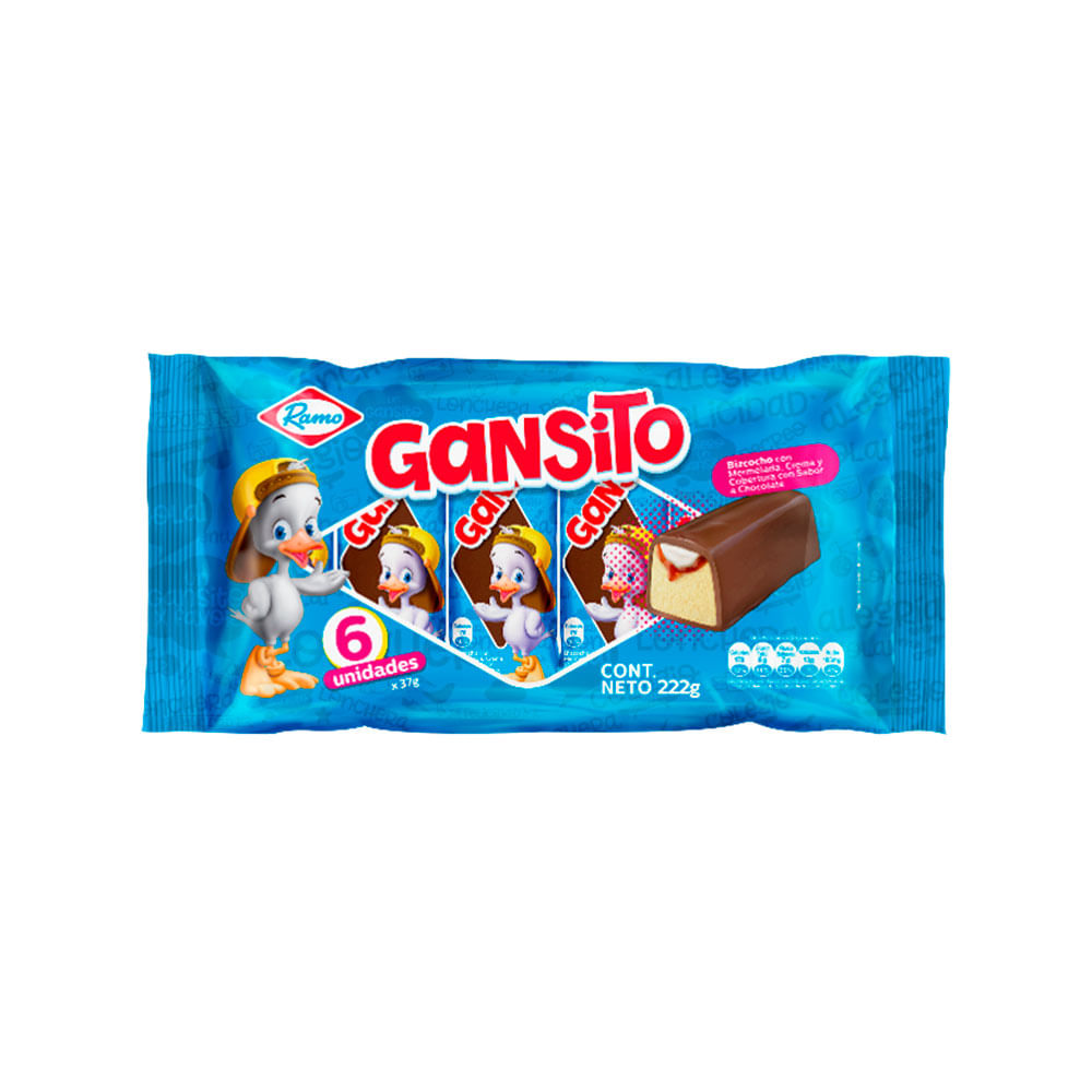 Ponque Gansito Ramo x6 37g | Tiendas Jumbo