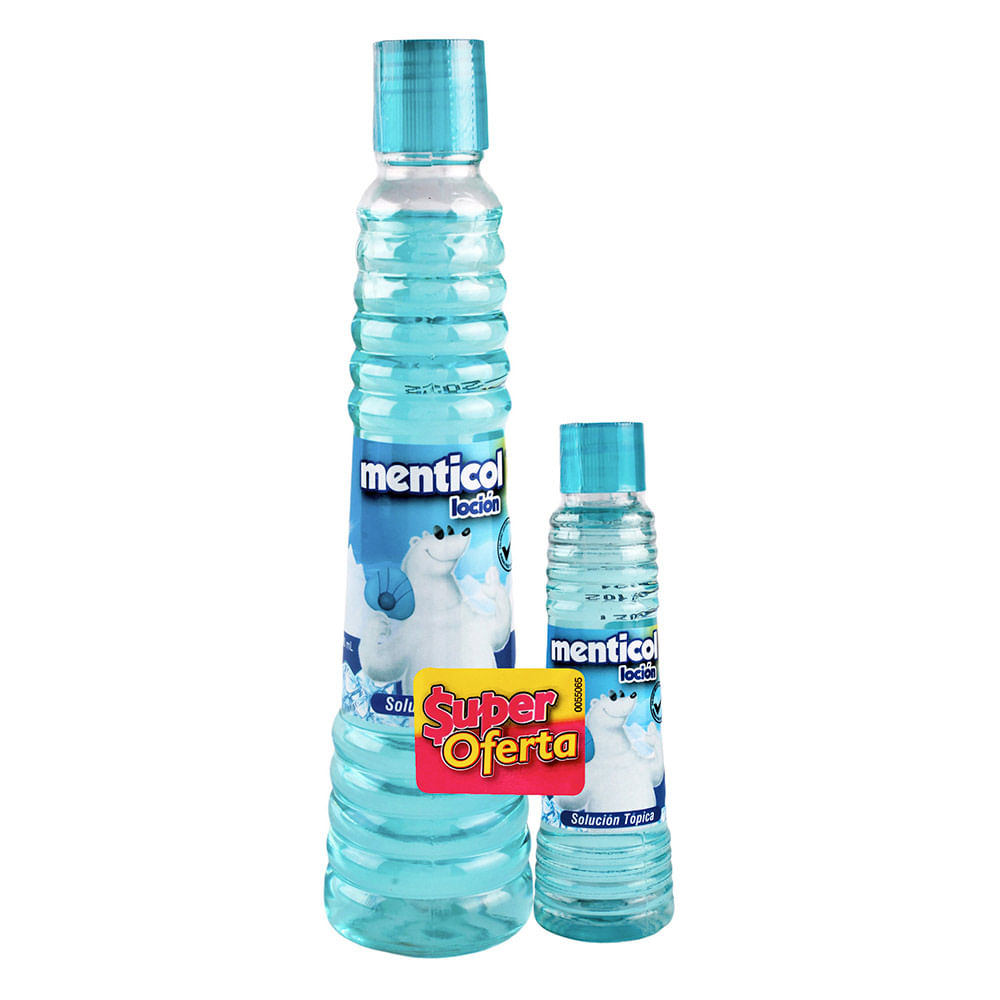 Locion Menticol Azul x350ml gatris 60ml - Tiendas Jumbo