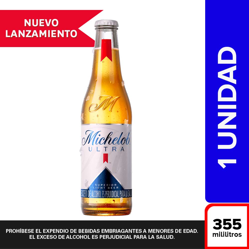 Cerveza Michelob Ultra botella x355ml | Tiendas Jumbo