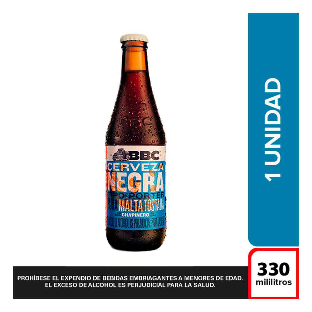 Cerveza BBC Chapinero Porter botella x330ml | Tiendas Jumbo