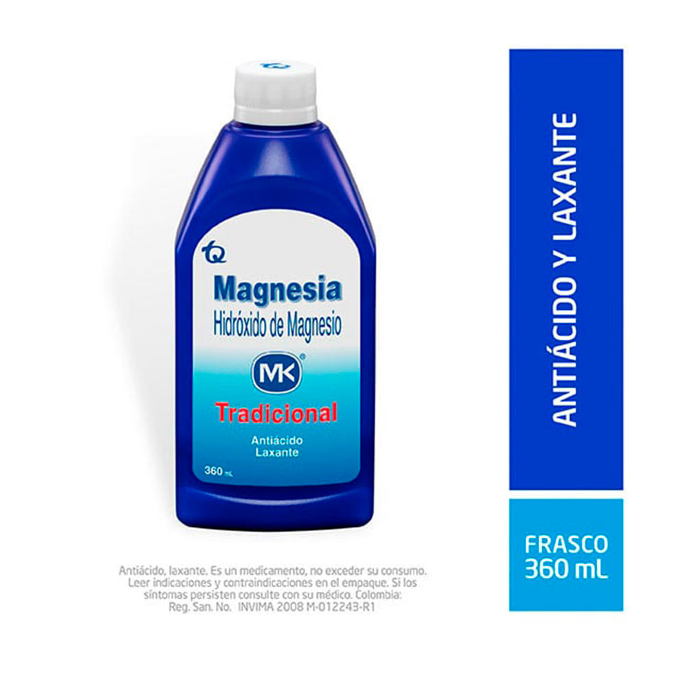 Leche de Magnesia Mk x360mlk Magnesia x120ml | Tiendas Jumbo
