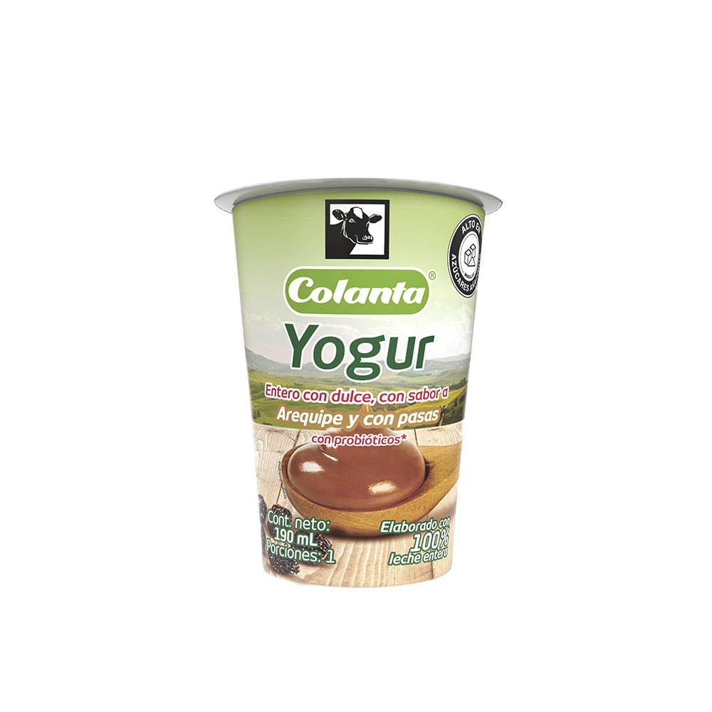 Yogurt Colanta arequipe vaso x190ml - Tiendas Metro
