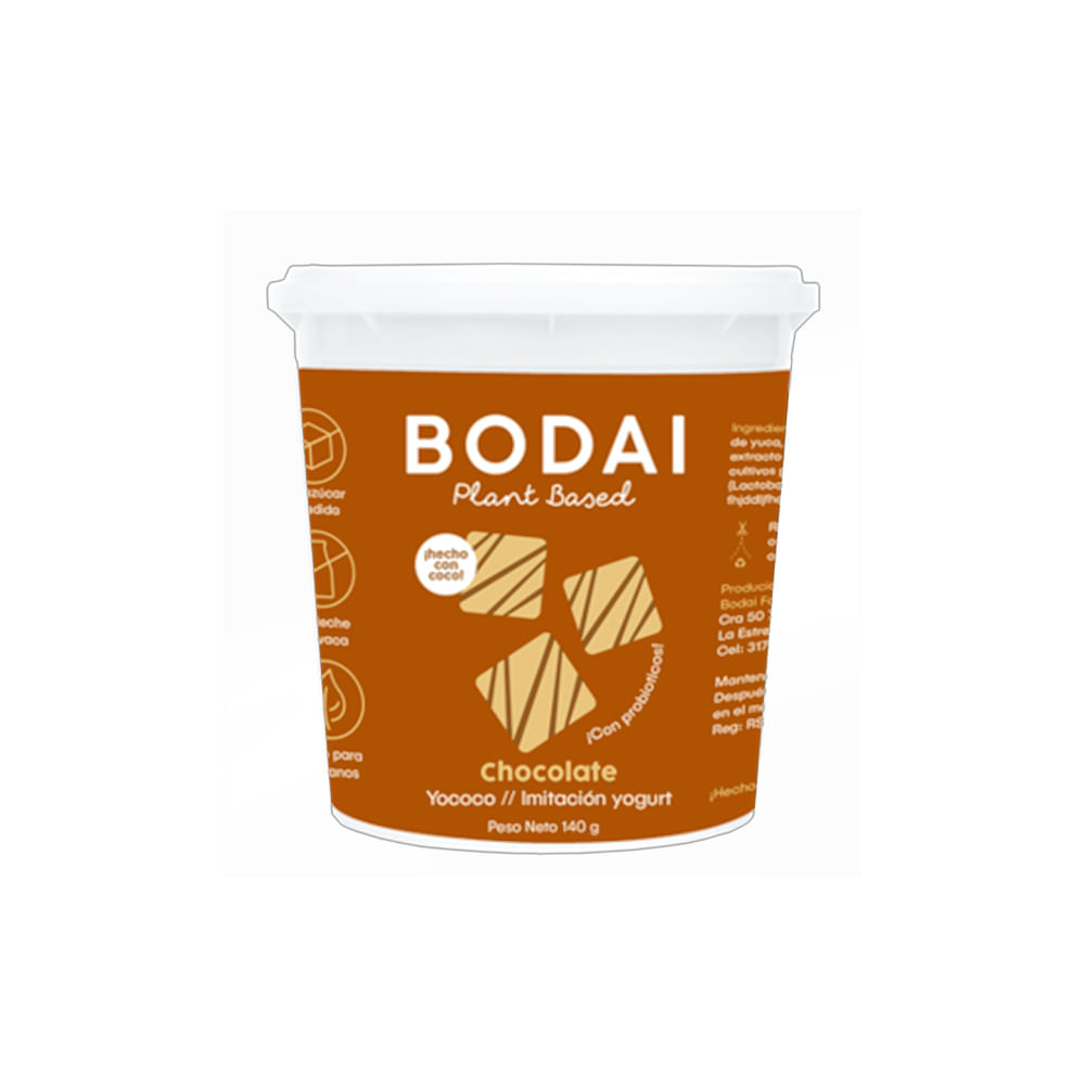Yococo Bodai chocolate x140g - Tiendas Metro