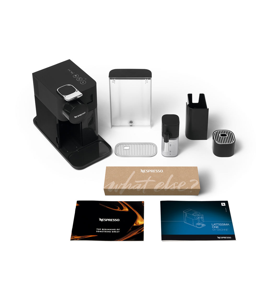 Lattissima one Nespresso F121-CO-BK-NE2 Negro - Tiendas Metro