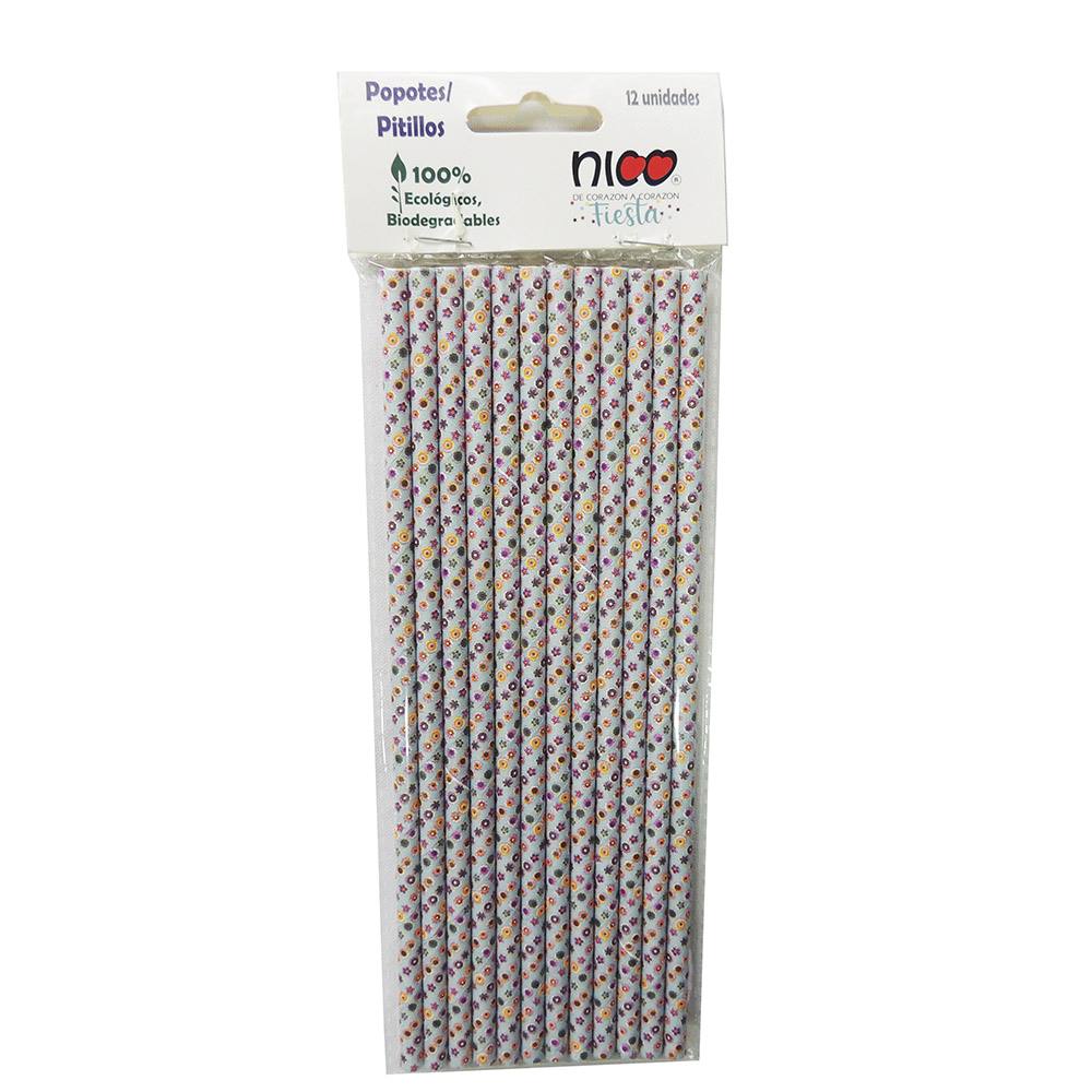 Pitillo ecológico Nico x12und - Tiendas Jumbo