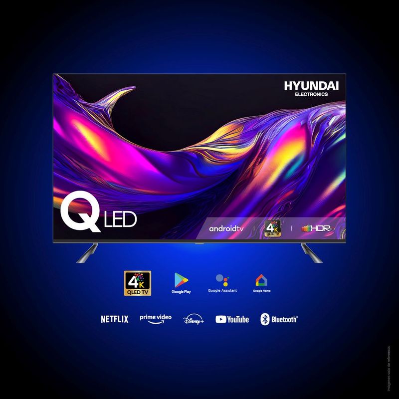 Televisor Hyundai 55" 4K-UHD Qled Smart Tv | Tiendas Metro