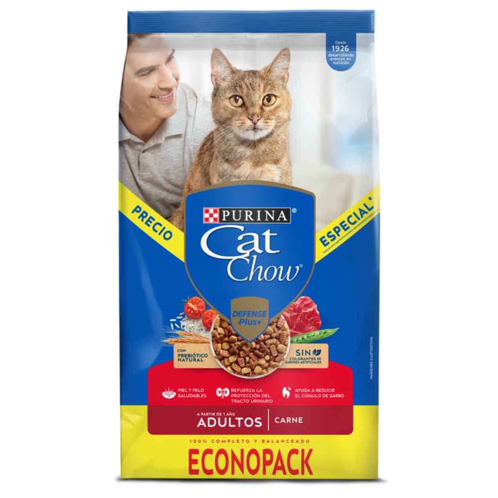 Alimento para gato Cat Chow adultos carne econopack | Jumbo