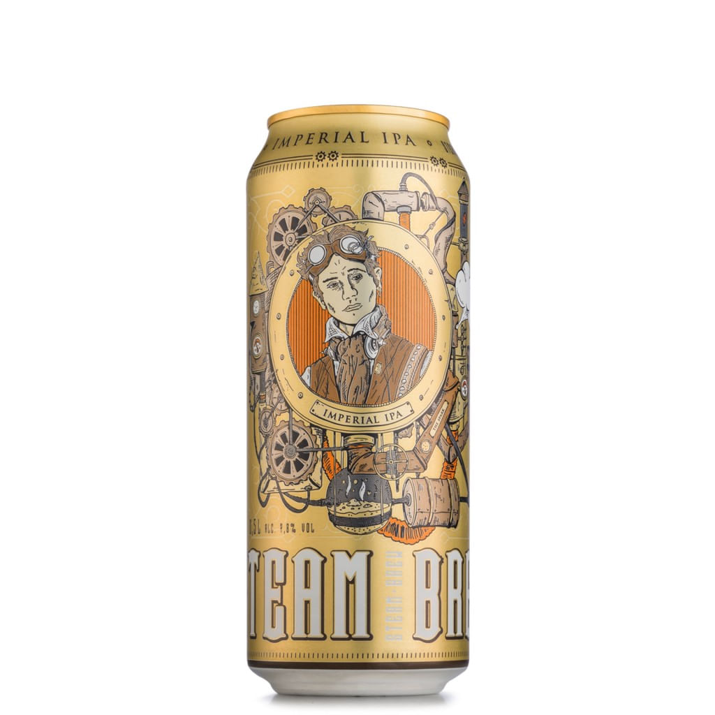 Cerveza Steam Brew imperial ipa lata x500ml | Tiendas Jumbo