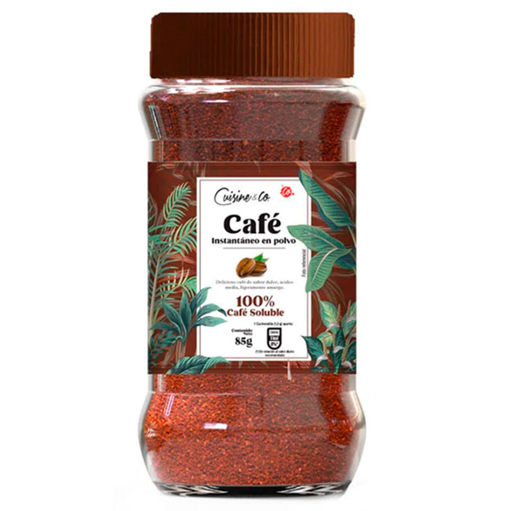 Café Cuisine & Co instantáneo en polvo x85g - Tiendas Metro