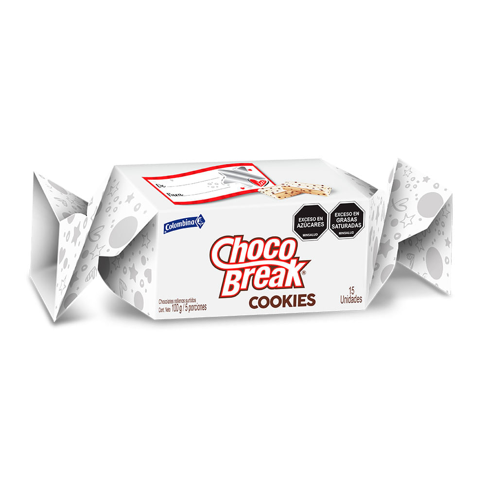 Chocolate Choco Break Cookies x75g - Tiendas Jumbo