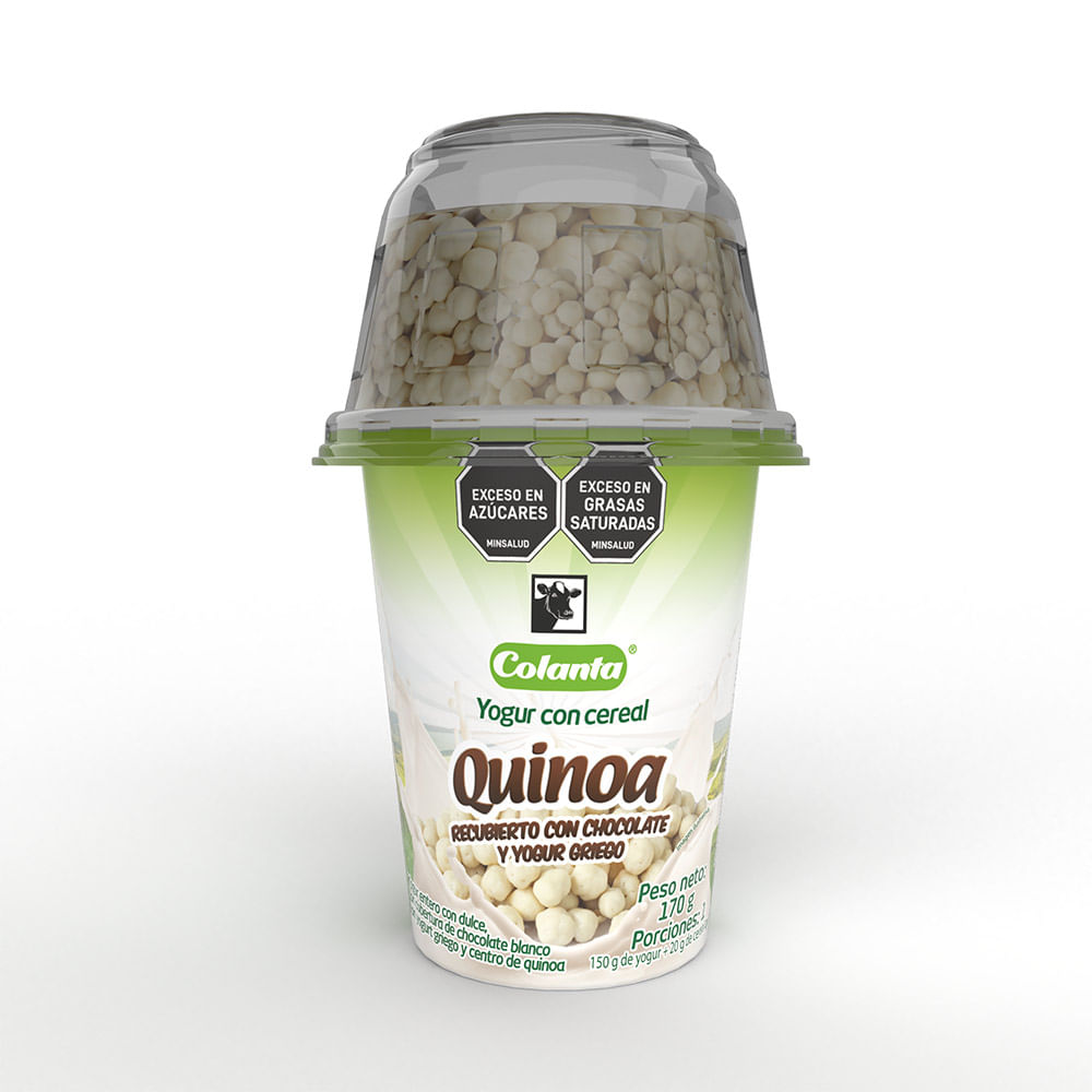 Yogurt Colanta cereal quinoa x170g - Tiendas Jumbo