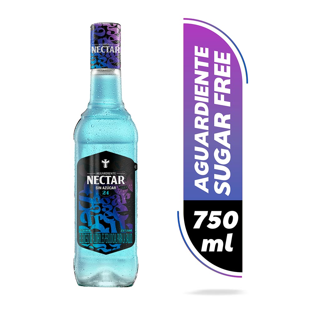 Aguardiente Nectar sugar free x750ml - Tiendas Jumbo