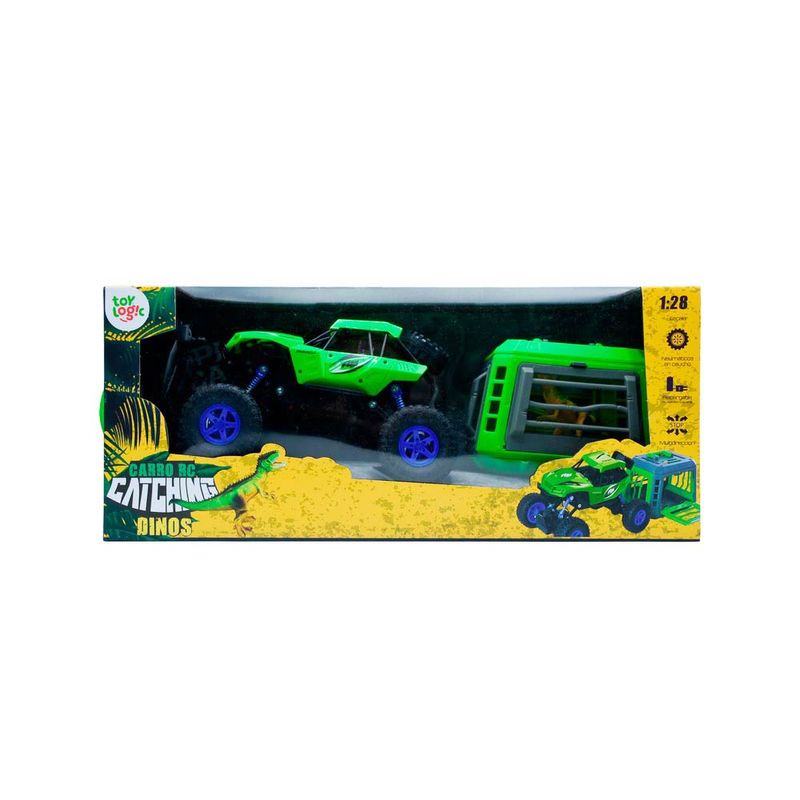 Carro Rc Catching Dino Toy Logic Tiendas Jumbo