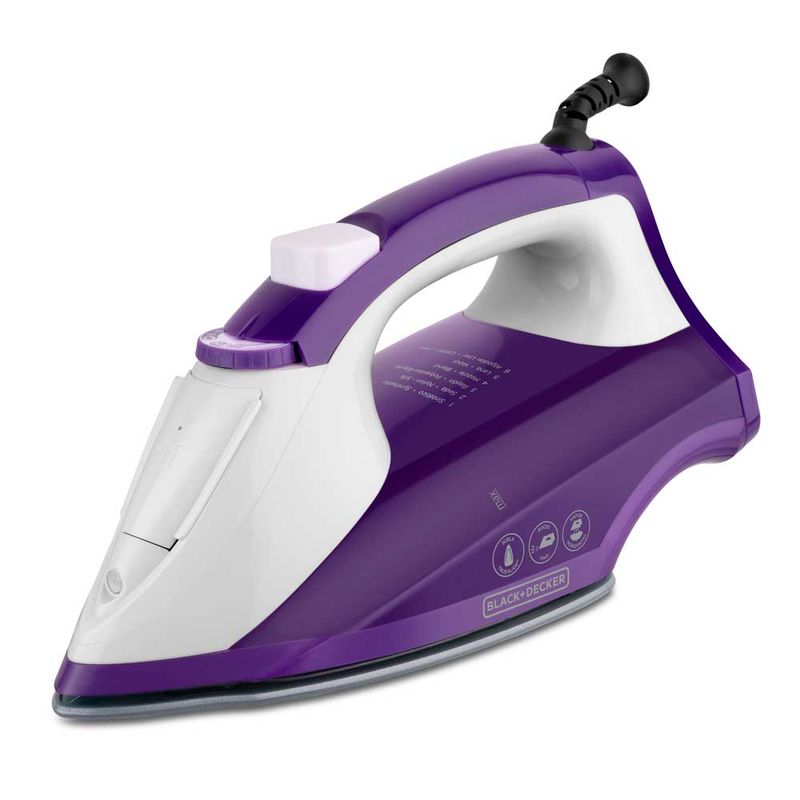 Plancha vapor Black & Decker suela ceramica | Tiendas Metro