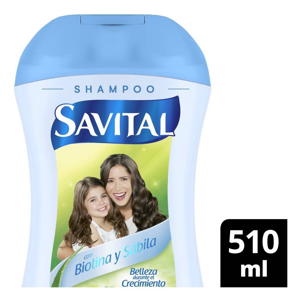 Shampoo Savital biotina y sábila x510ml - Tiendas Jumbo