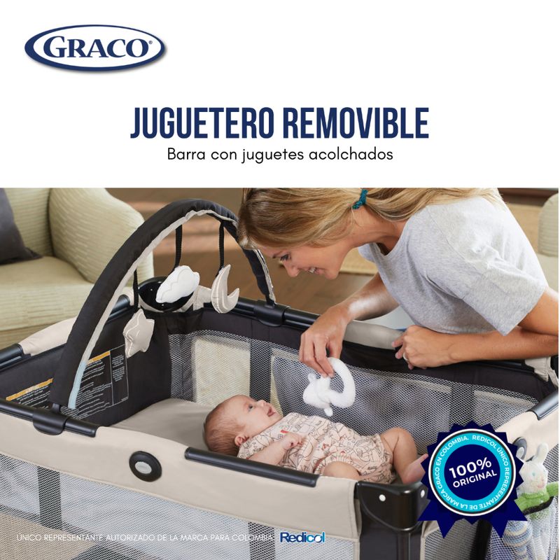 Cuna corral Graco base kagen | Tiendas Metro