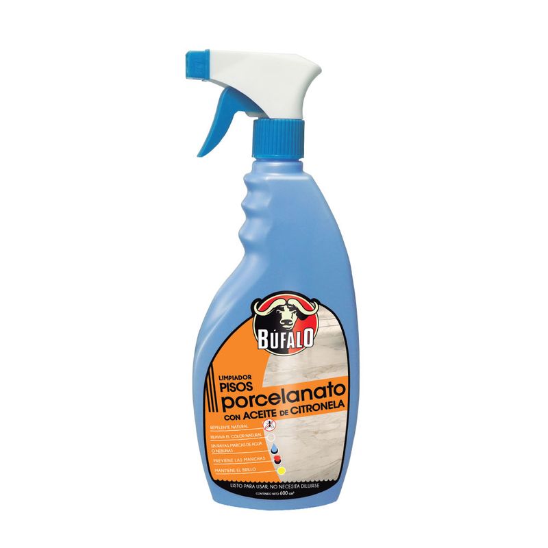 Limpiador pisos Búfalo porcelanato x600ml - Tiendas Jumbo
