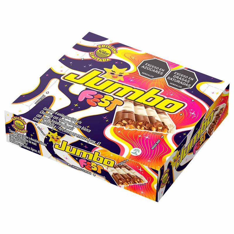 Chocolatina Jumbo fest edición limitada x6 und x170g c-u - Tiendas Jumbo Chocolatina Jumbo fest edición limitada x6 und x170g c-u - Tiendas Jumbo