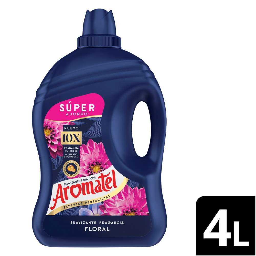 Suavizante Aromatel Floral 10x Más Fragancia x4L - Tiendas Jumbo