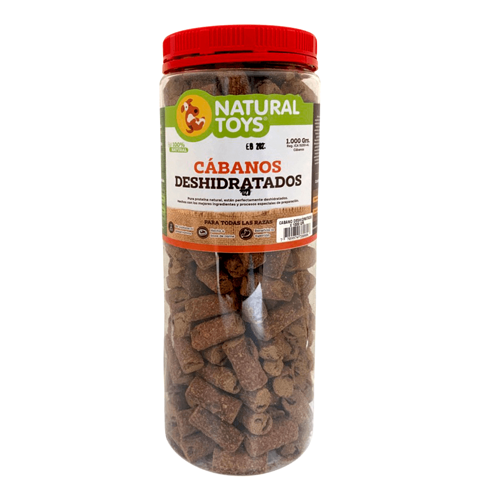 Snack Para Perro Natural Toys Cabano Deshidratado x1.000g - Tiendas Metro