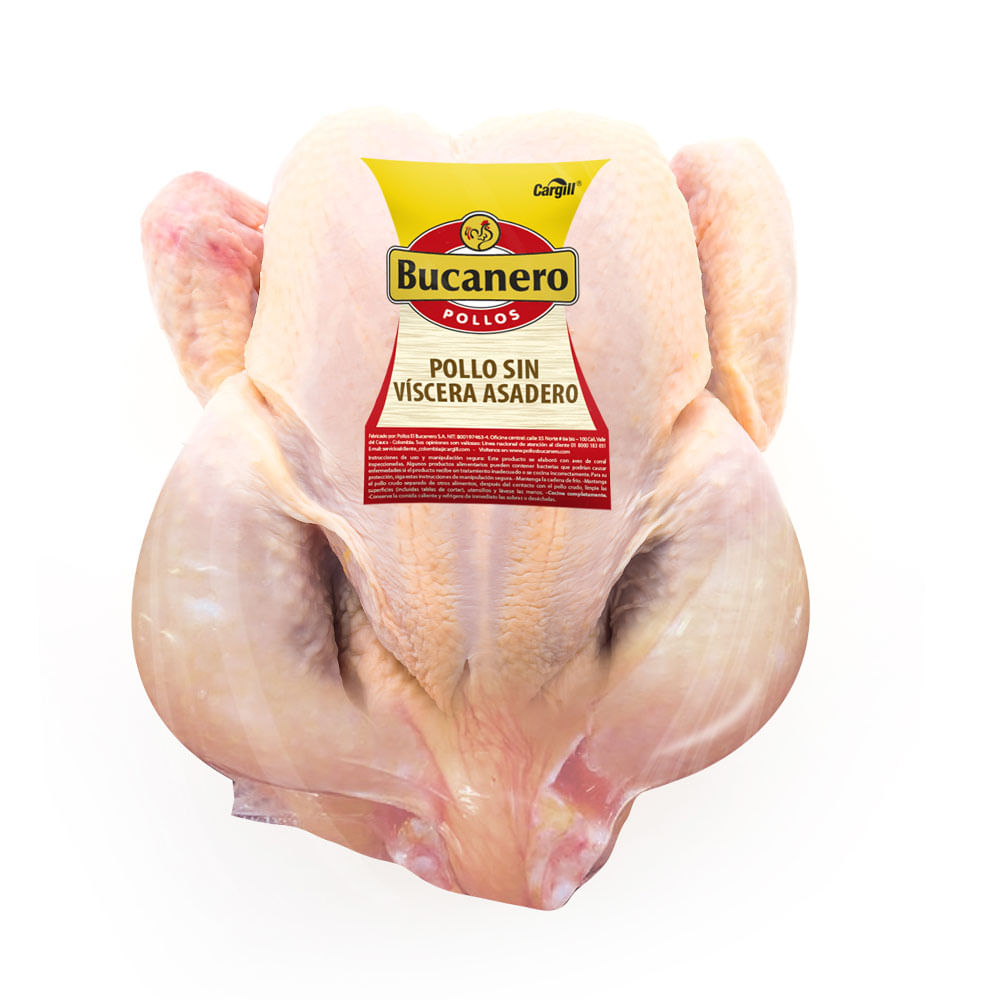 Pollo Bucanero sin vísceras al vacío x1500g - Tiendas Metro